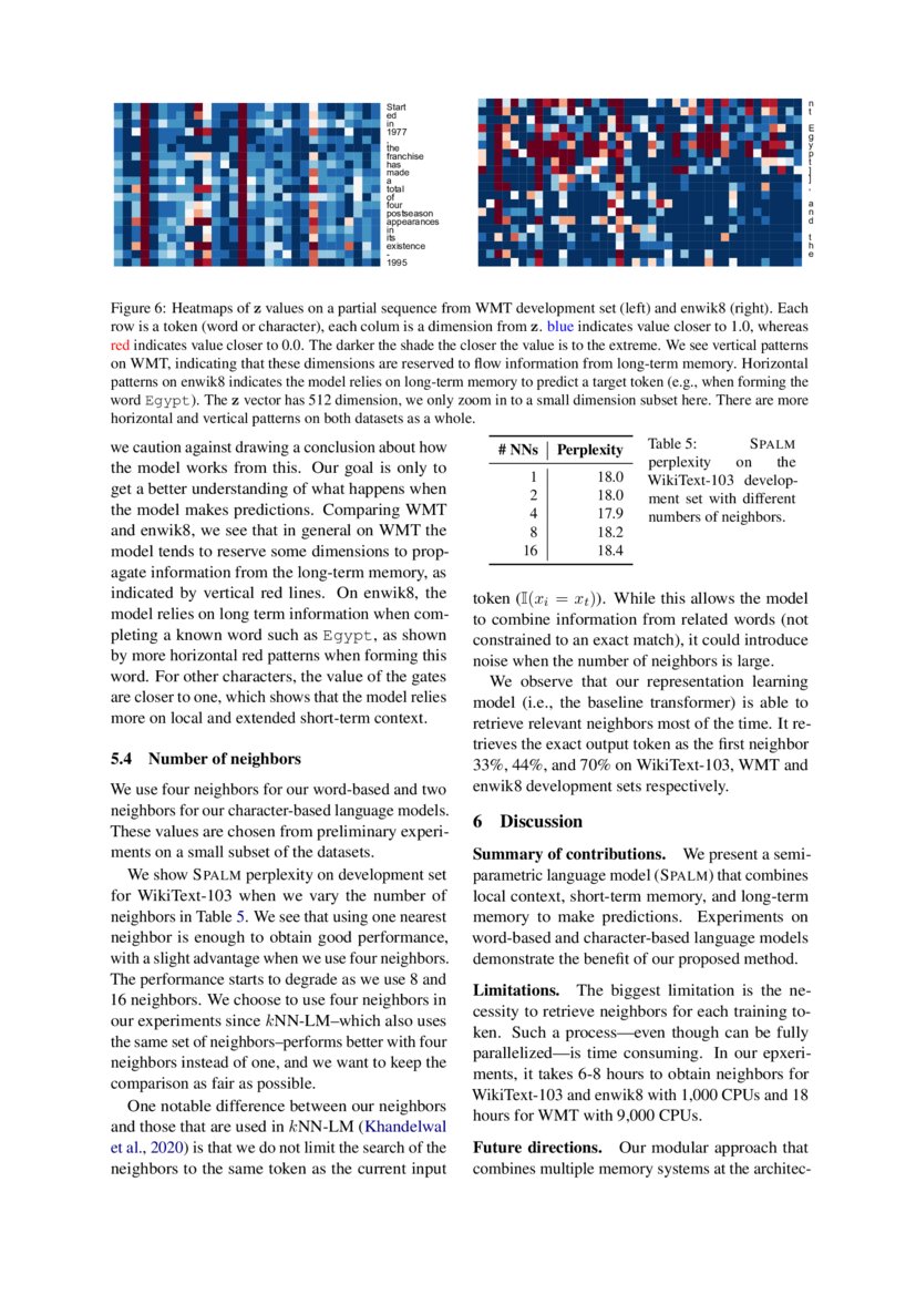 Adaptive Semiparametric Language Models Deepai