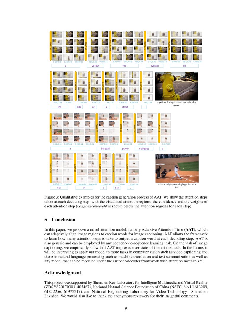 Adaptively Aligned Image Captioning via Adaptive Attention Time | DeepAI