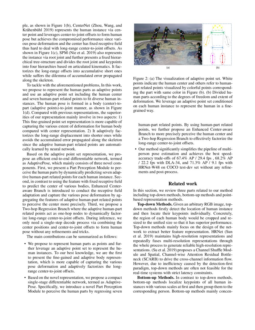 AdaptivePose: Human Parts as Adaptive Points | DeepAI