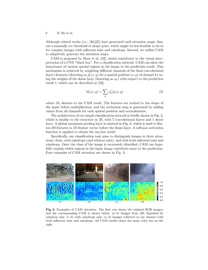 Adherent Mist and Raindrop Removal from a Single Image Using Attentive Convolutional Network ...