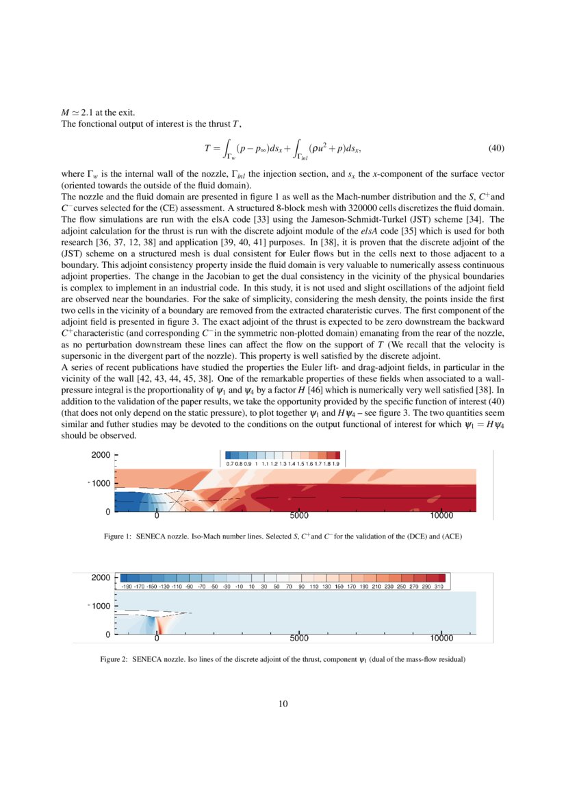 Adjoint and direct characteristic equations for two-dimensional compressible Euler flows | DeepAI