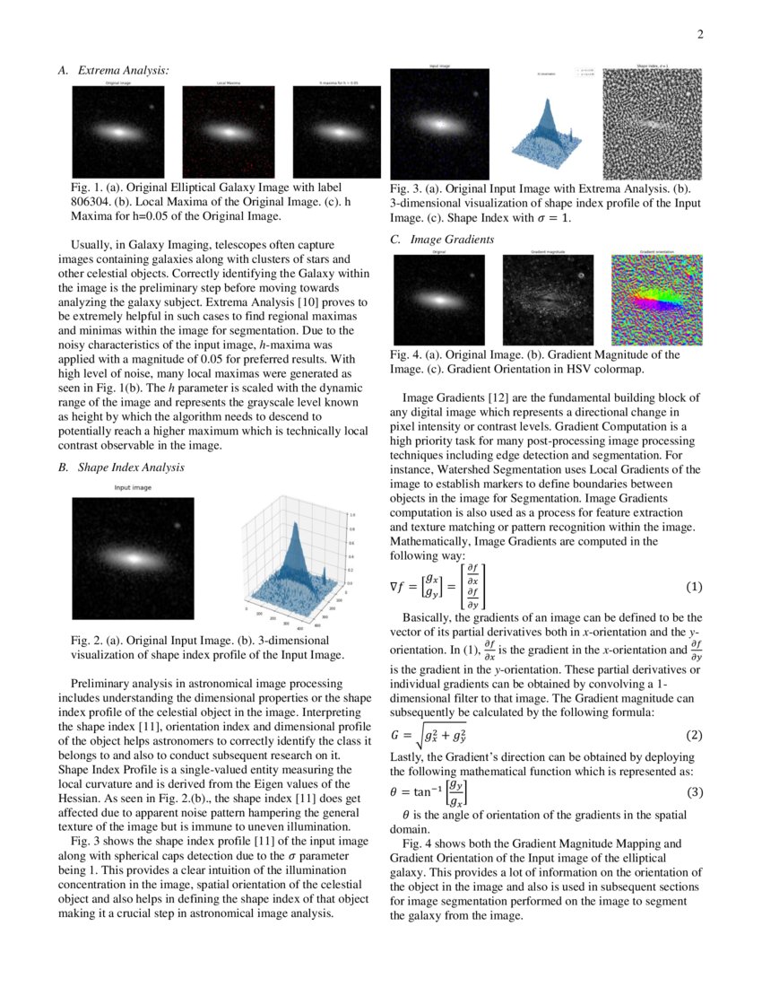 Advanced Image Processing for Astronomical Images | DeepAI