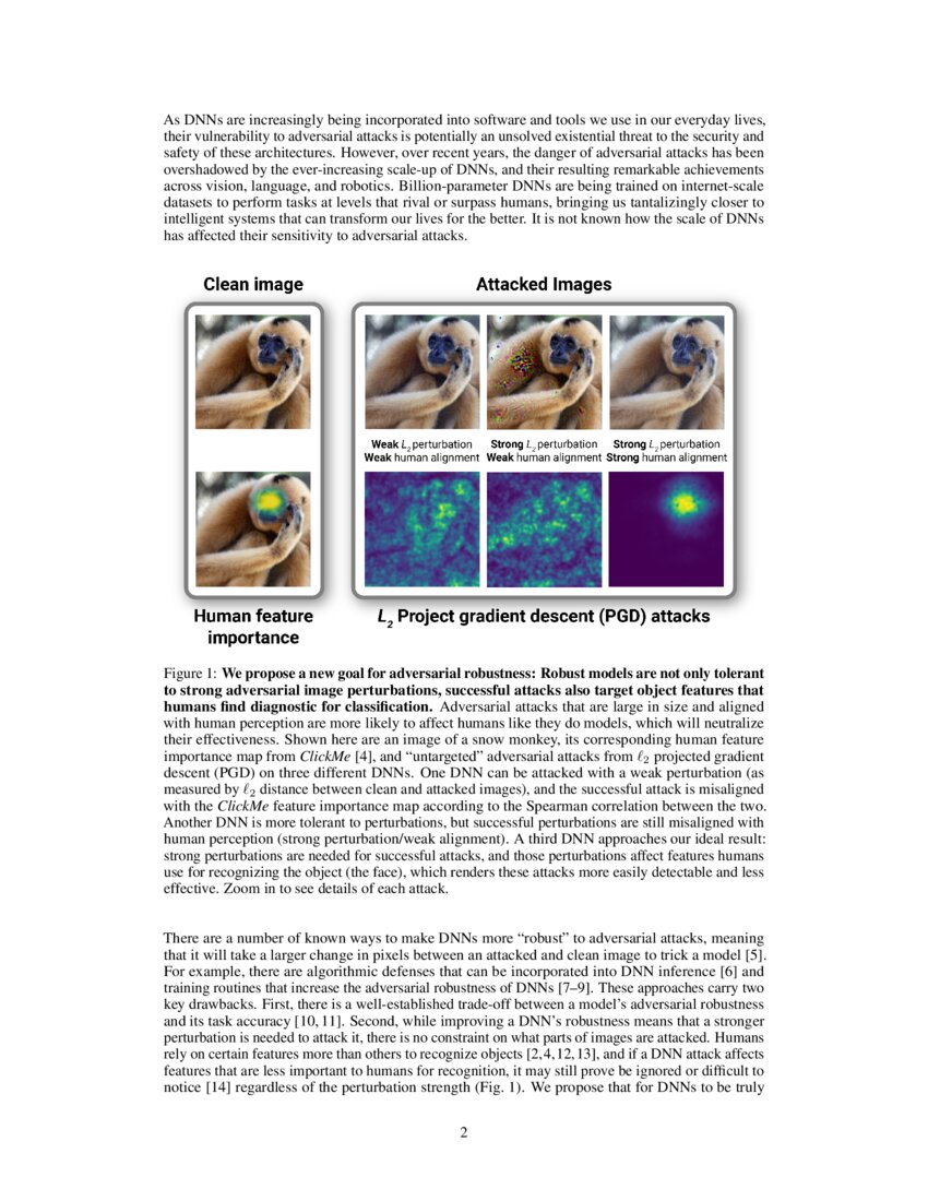 Adversarial alignment: Breaking the trade-off between the strength of ...