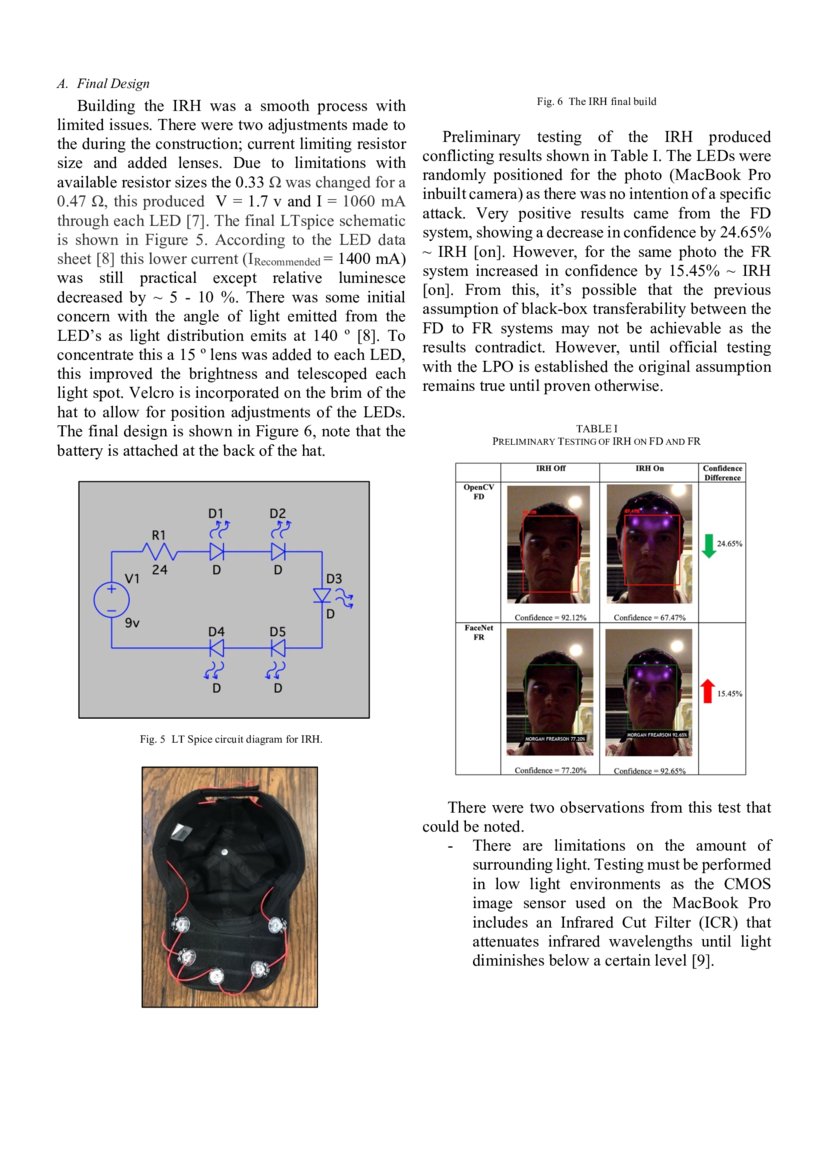 Adversarial Attack On Facial Recognition Using Visible Light Deepai 3650