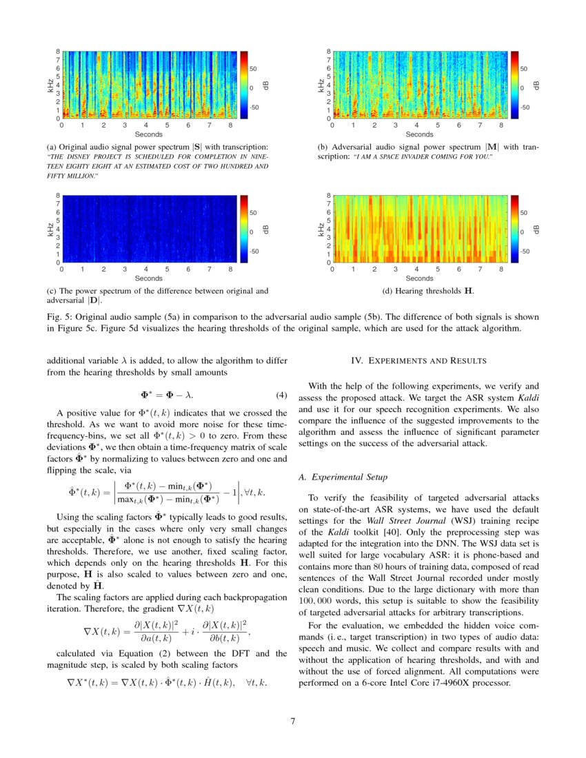 Adversarial Attacks Against Automatic Speech Recognition Systems Via