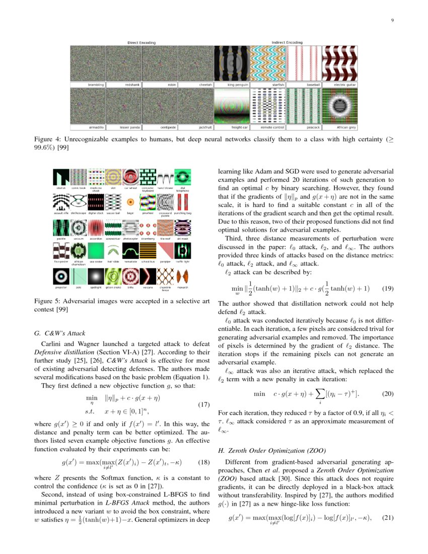 Adversarial Examples: Attacks and Defenses for Deep Learning | DeepAI