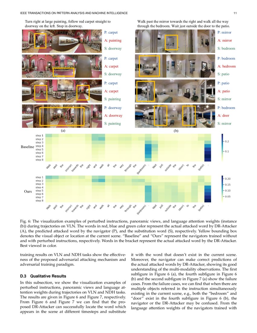 Adversarial Reinforced Instruction Attacker for Robust Vision-Language Navigation | DeepAI