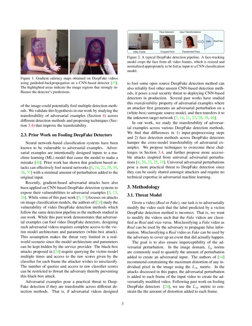 Adversarial Threats To Deepfake Detection A Practical Perspective Deepai