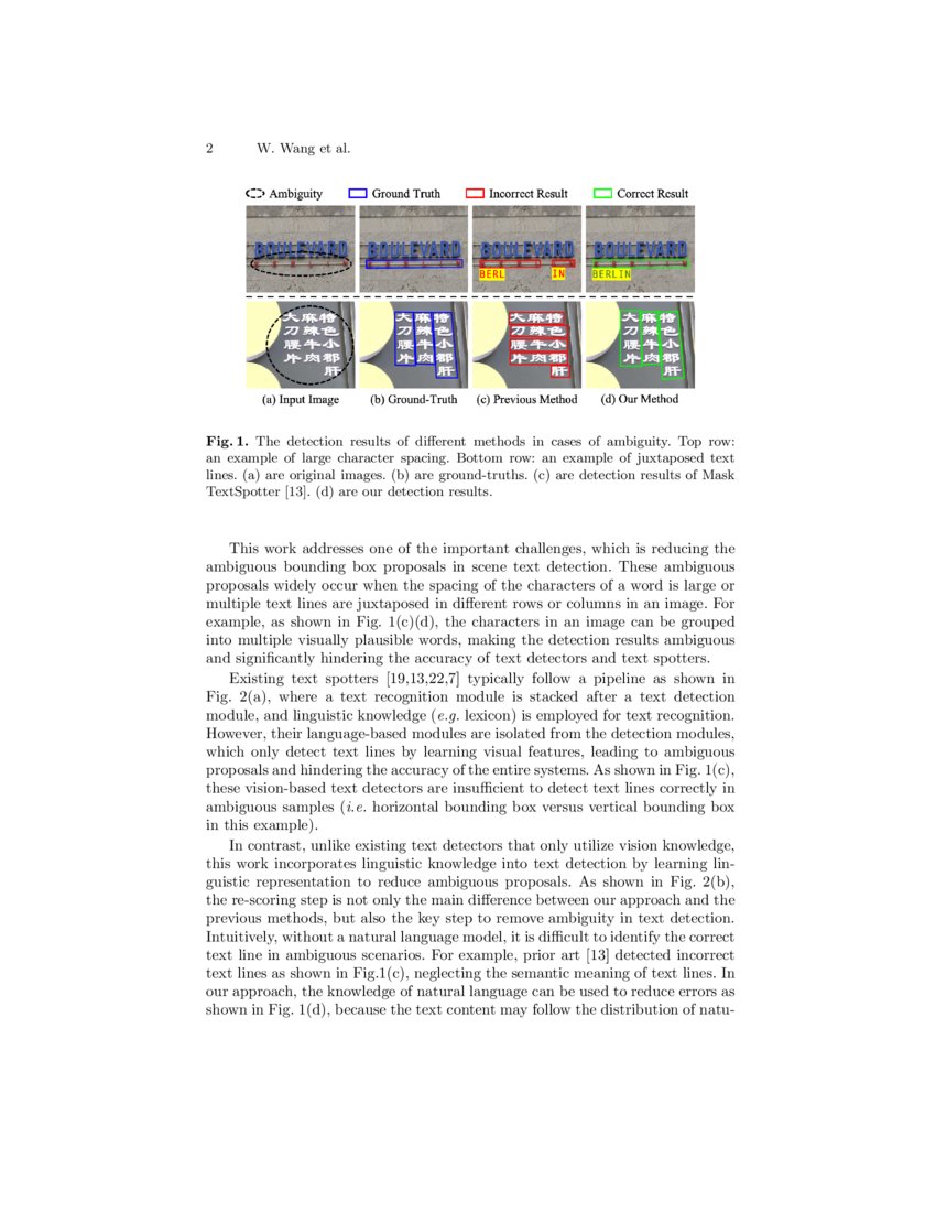 AE TextSpotter: Learning Visual and Linguistic Representation for ...