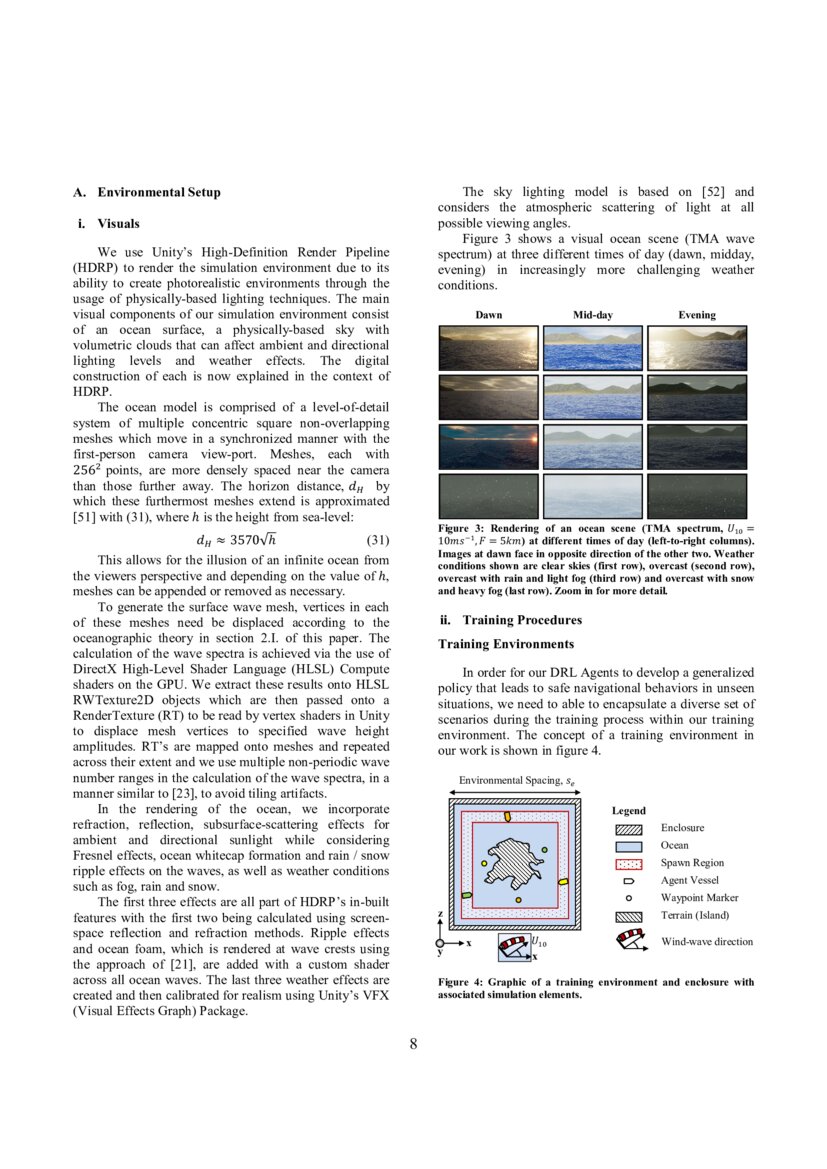 Aeolus Ocean A Simulation Environment For The Autonomous Colreg Compliant Navigation Of