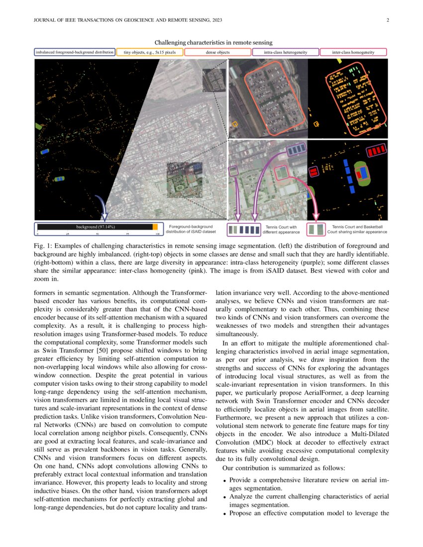 AerialFormer: Multi-resolution Transformer for Aerial Image Segmentation | DeepAI
