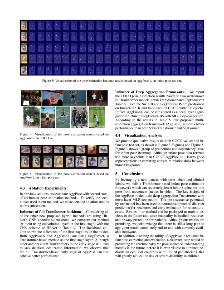 Aggpose Deep Aggregation Vision Transformer For Infant Pose Estimation Deepai