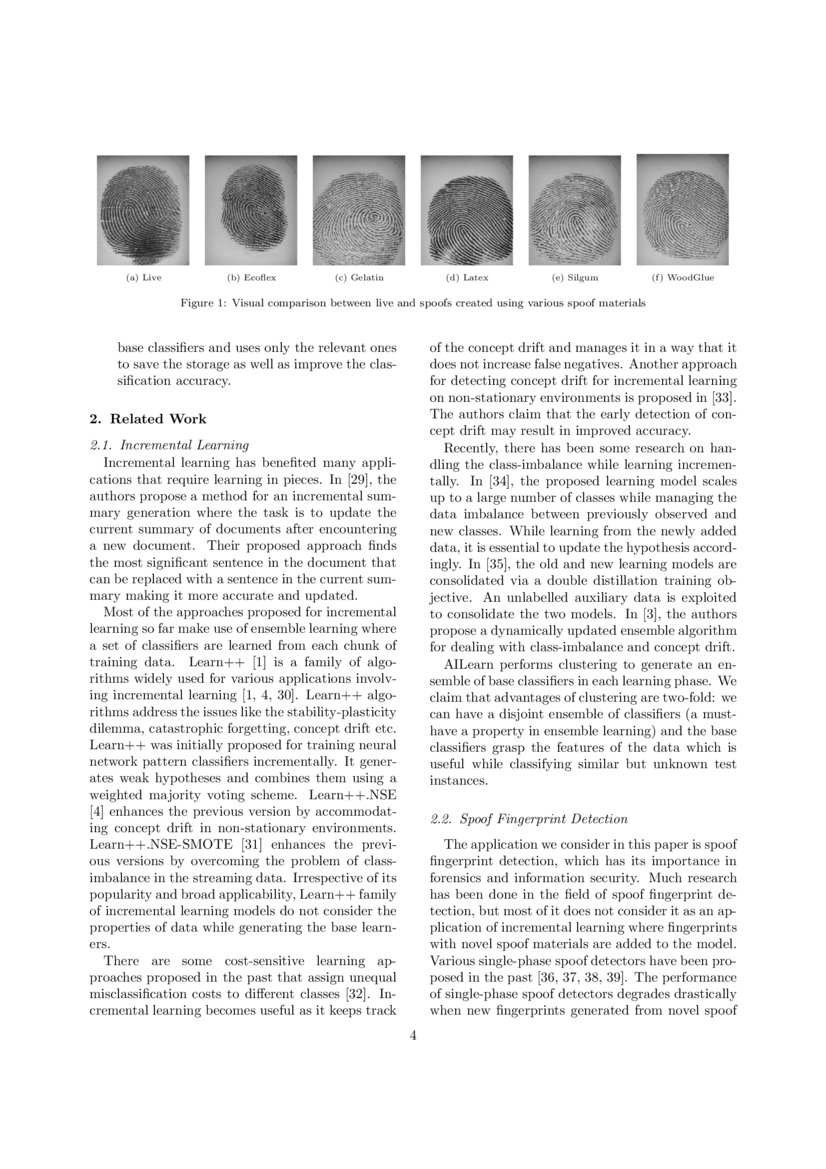 Ailearn An Adaptive Incremental Learning Model For Spoof Fingerprint Detection Deepai 2469