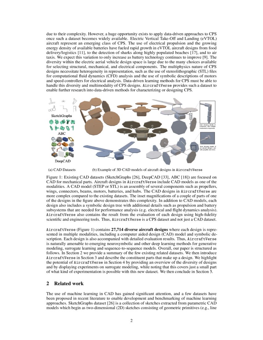 Aircraftverse A Large Scale Multimodal Dataset Of Aerial Vehicle Designs Deepai