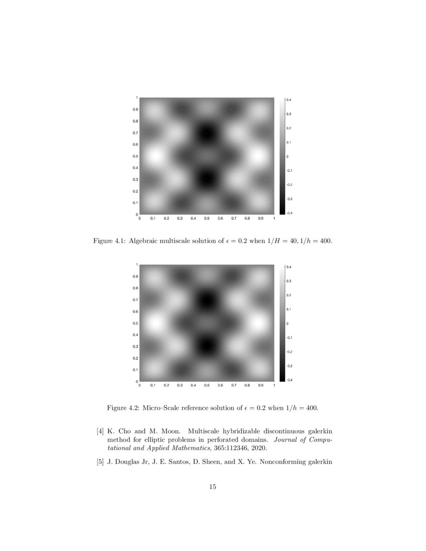 Algebraic Multiscale Method For Two Dimensional Elliptic Problems Deepai