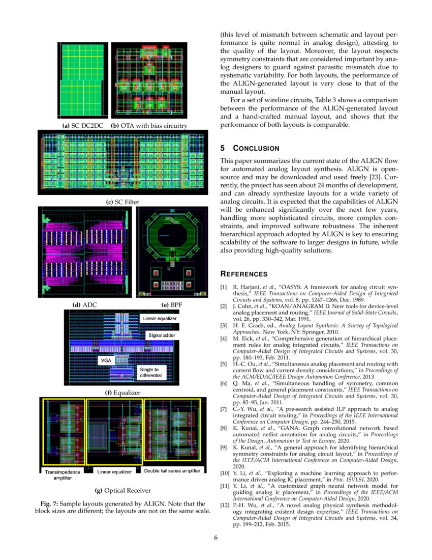 ALIGN: A System for Automating Analog Layout | DeepAI