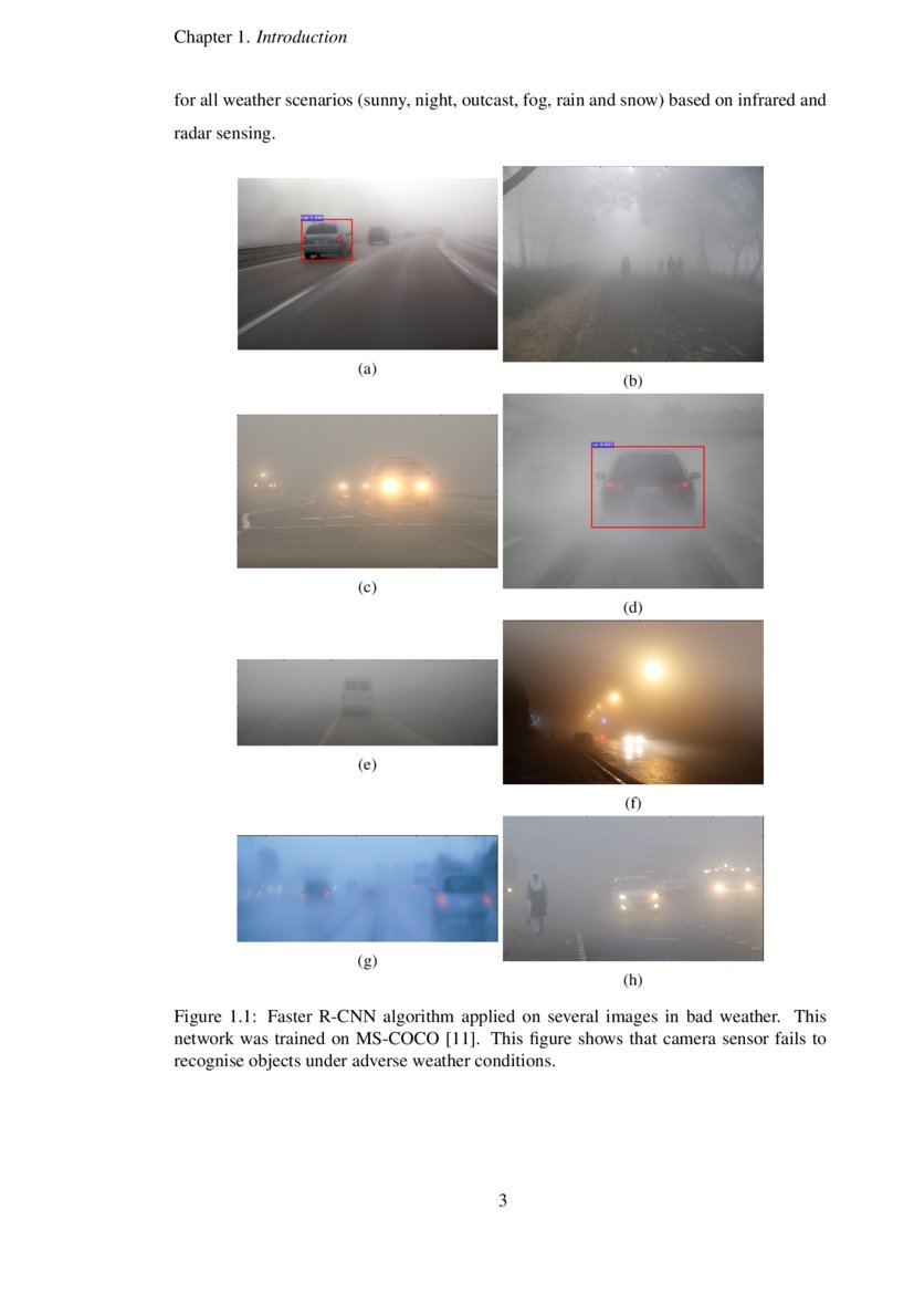 All-Weather Object Recognition Using Radar and Infrared Sensing | DeepAI