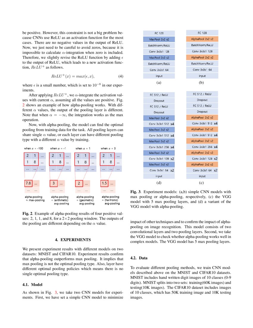 Alpha-Pooling for Convolutional Neural Networks | DeepAI