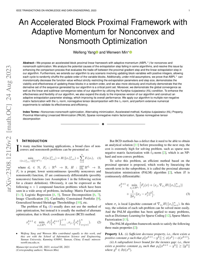An Accelerated Block Proximal Framework With Adaptive Momentum For Nonconvex And Nonsmooth