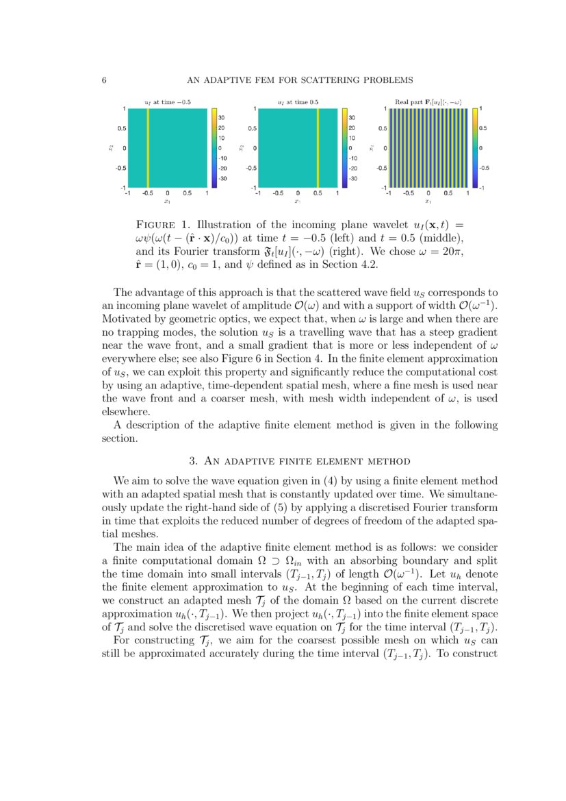 An adaptive finite element method for high-frequency scattering ...