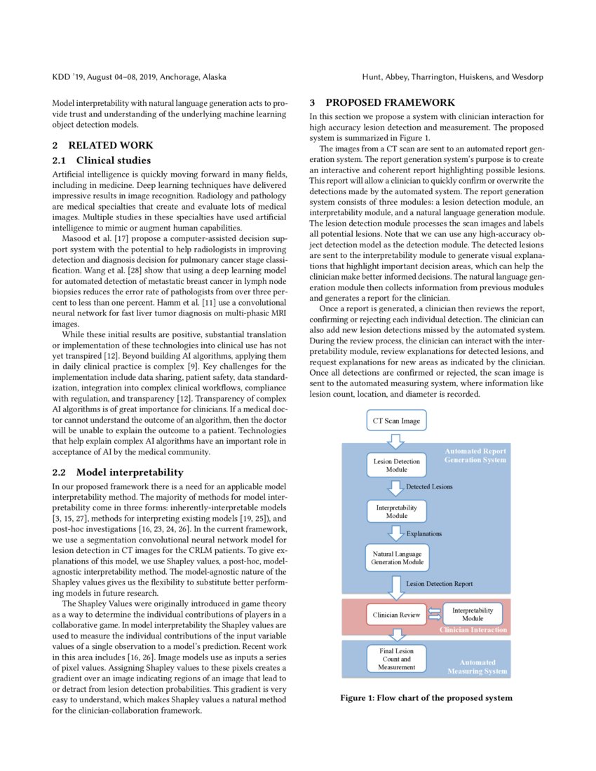 An Ai Augmented Lesion Detection Framework For Liver Metastases With Model Interpretability Deepai