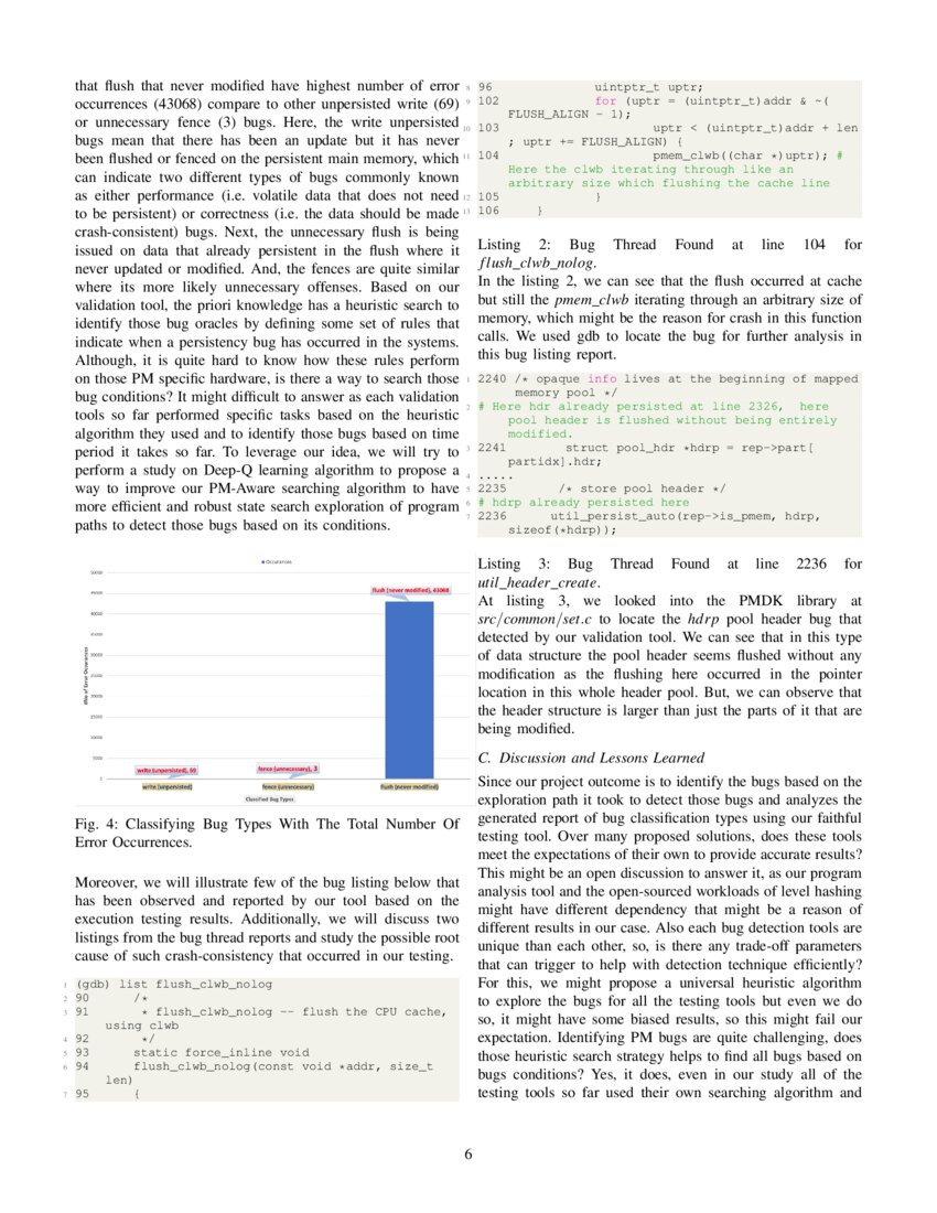 An Analysis Of Bugs In Persistent Memory Application Deepai 
