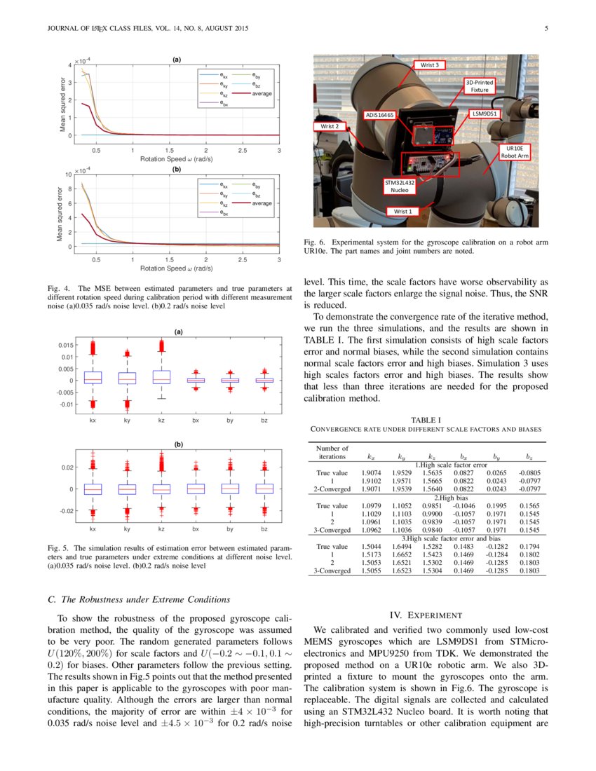An Efficient Calibration Method for Triaxial Gyroscope | DeepAI