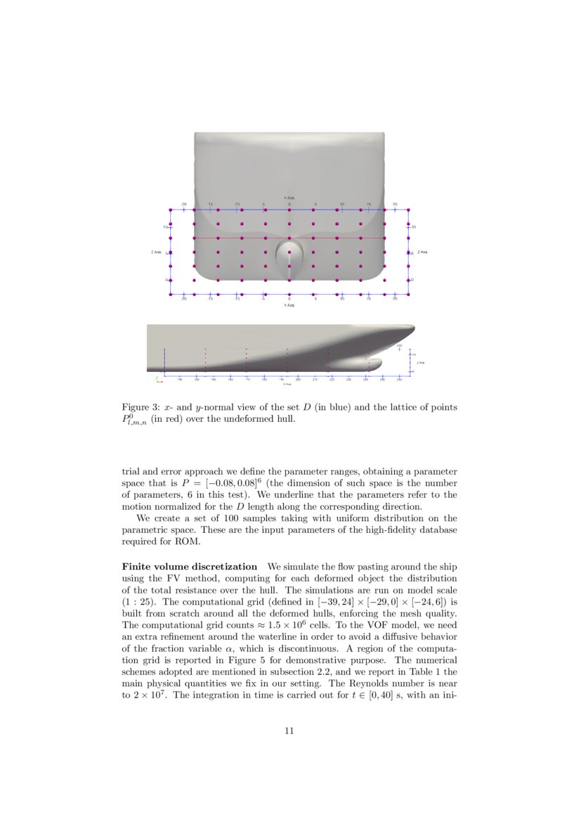 An Efficient Computational Framework For Naval Shape Design And