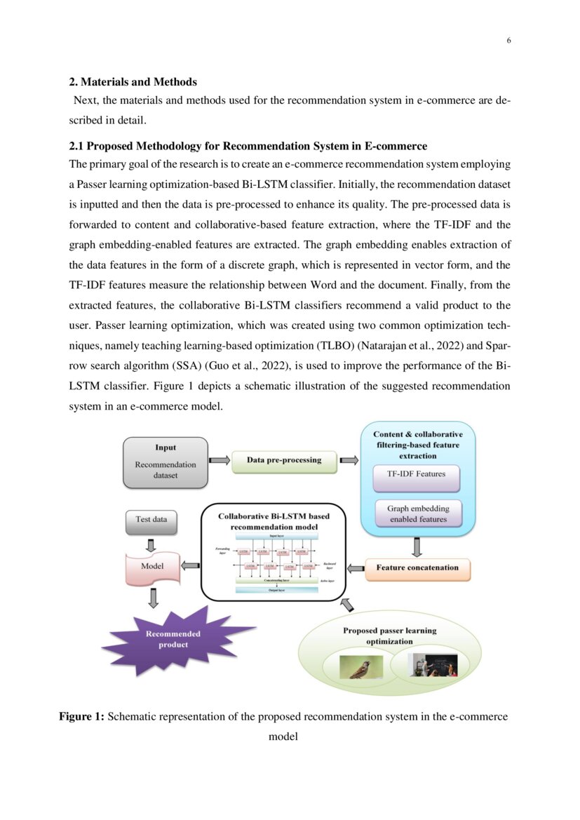 An Efficient Recommendation System In E Commerce Using Passer Learning