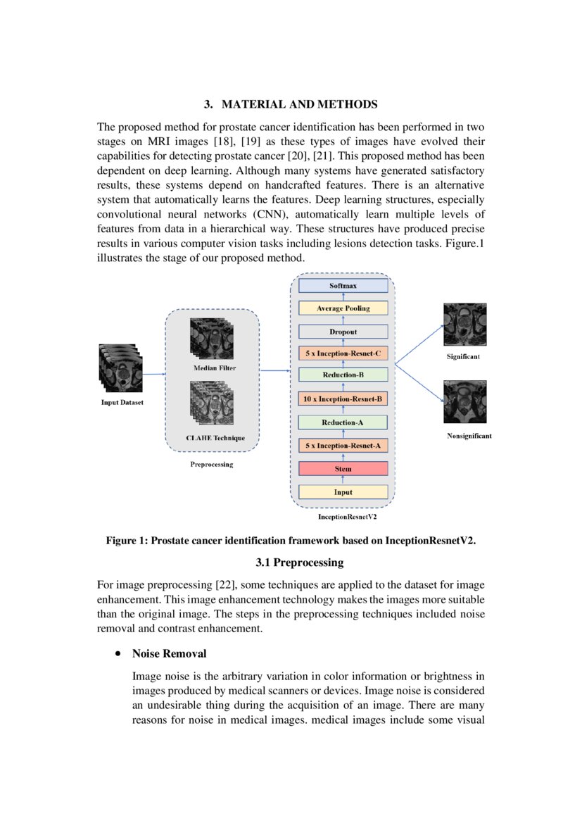An Enhanced Deep Learning Technique For Prostate Cancer Identification