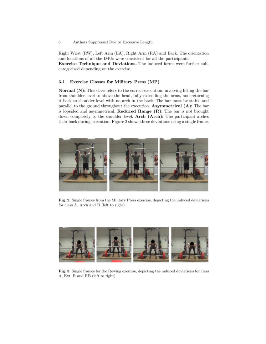 An Examination of Wearable Sensors and Video Data Capture for Human Exercise Classification | DeepAI