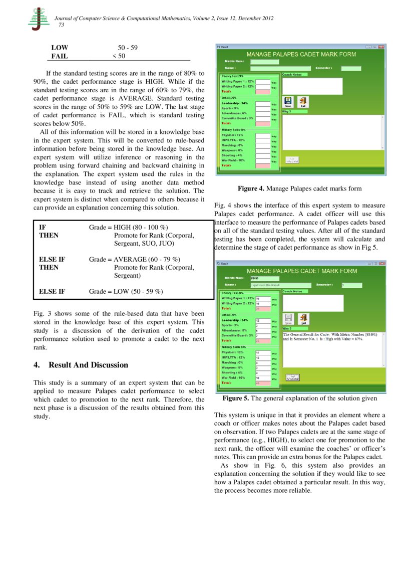 An Expert System Approach for determine the stage of UiTM Perlis ...