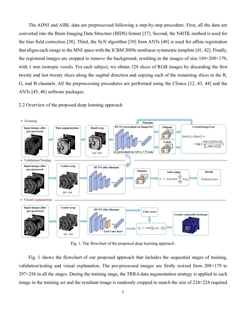 An explainable two-dimensional single model deep learning approach for Alzheimer's disease ...