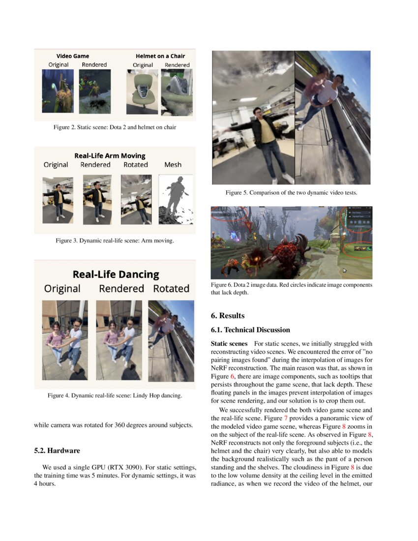 An Exploration Of Neural Radiance Field Scene Reconstruction Synthetic Real World And Dynamic