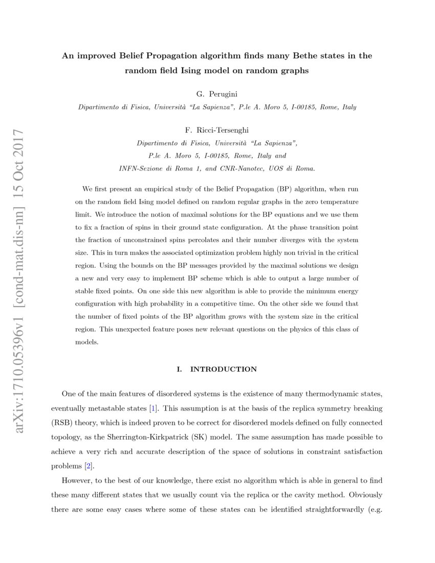 An Improved Belief Propagation Algorithm Finds Many Bethe States In The