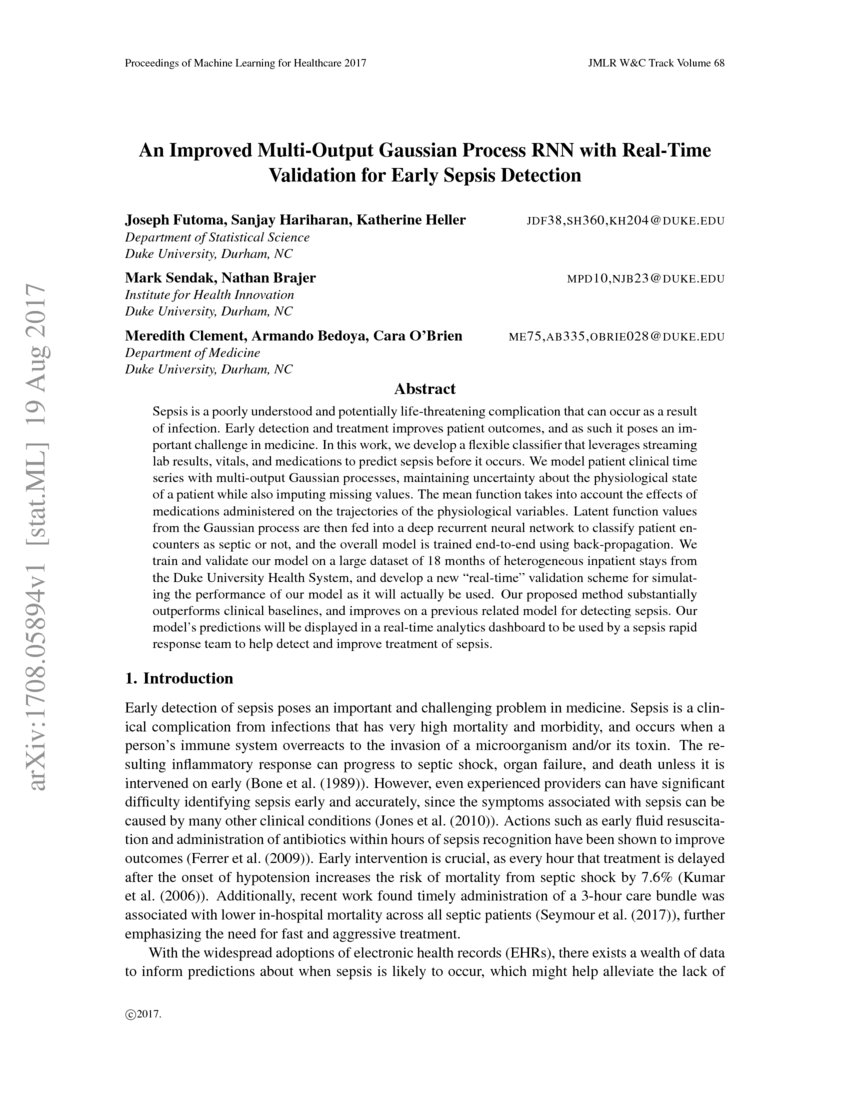 An Improved Multi Output Gaussian Process Rnn With Real Time Validation