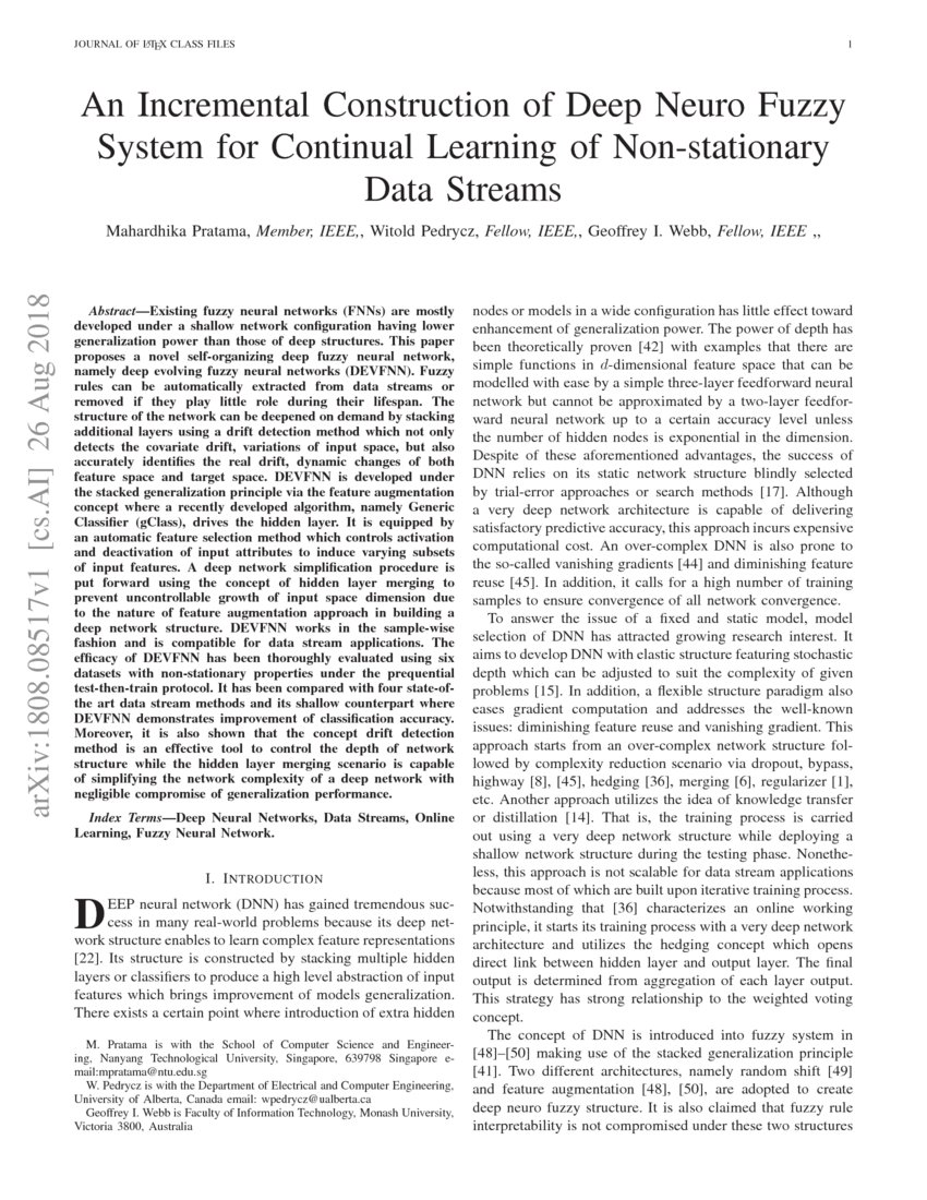 An Incremental Construction of Deep Neuro Fuzzy System for Continual Learning of Non-stationary ...