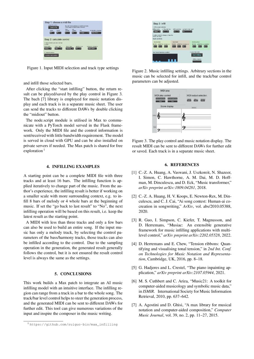 An interactive music infilling interface for pop music composition | DeepAI