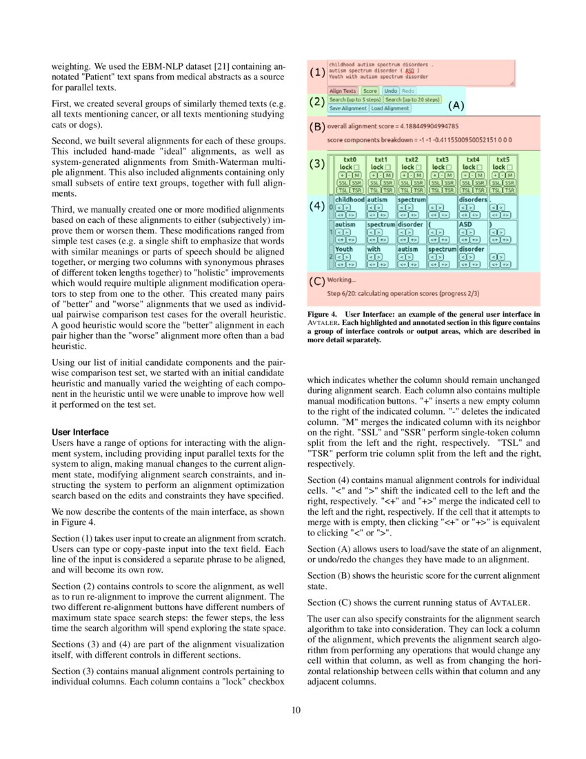An Interactive Ui To Support Sensemaking Over Collections Of Parallel Texts Deepai