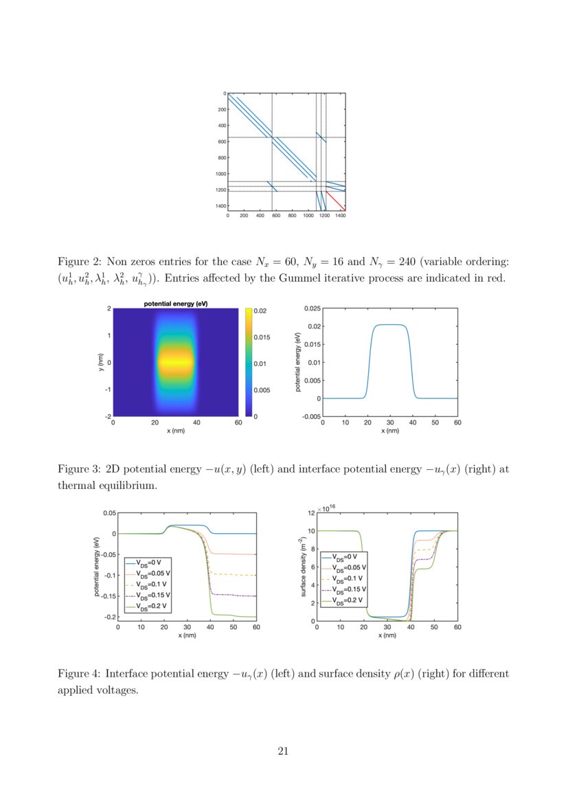 An interface formulation for the Poisson equation in the presence of a ... An interface formulation for the Poisson equation in the presence of a ...