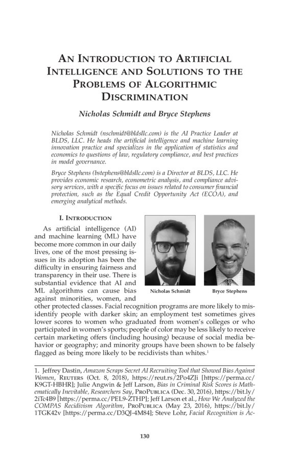 An Introduction to Artificial Intelligence and Solutions to the ...