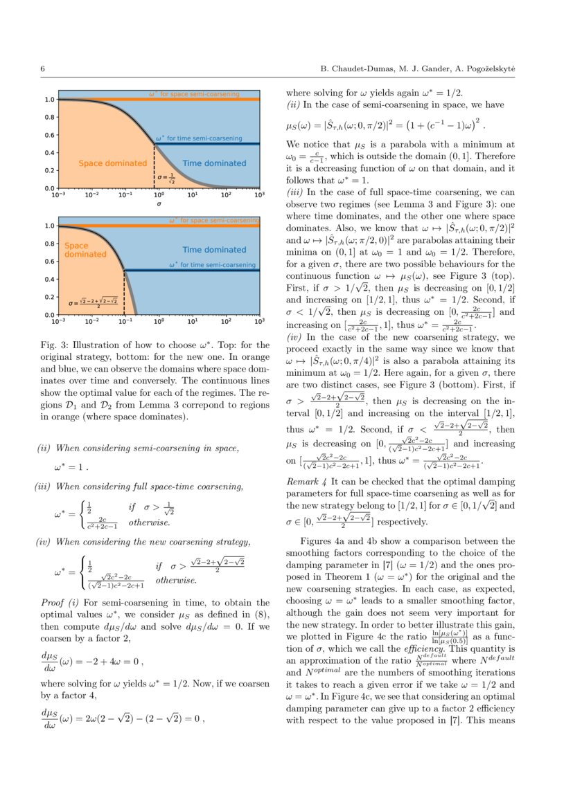 An Optimized Space Time Multigrid Algorithm For Parabolic Pdes Deepai