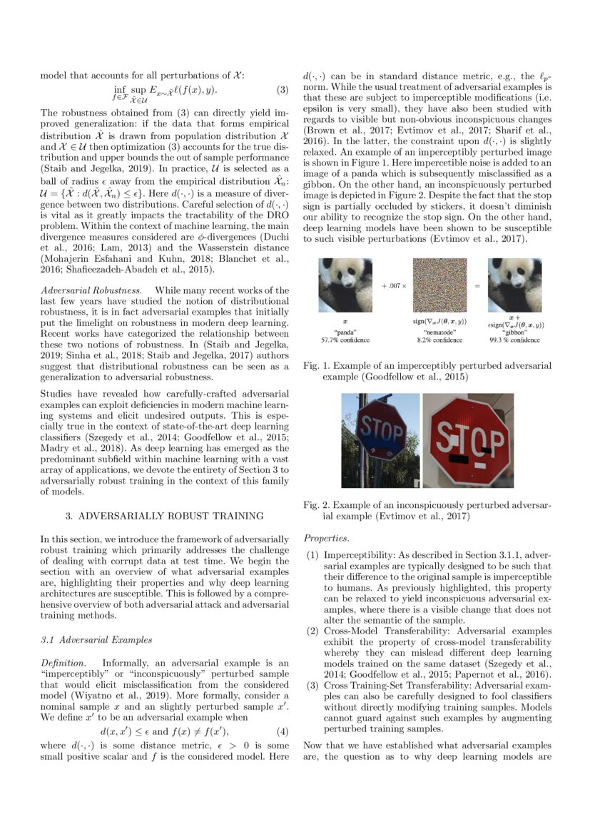 An Overview and Prospective Outlook on Robust Training and ...