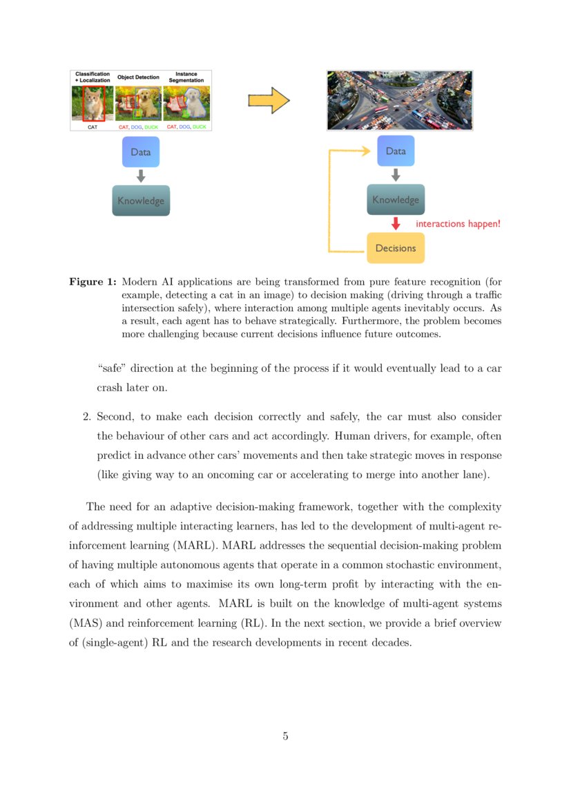 An Overview of Multi-Agent Reinforcement Learning from Game Theoretical ...