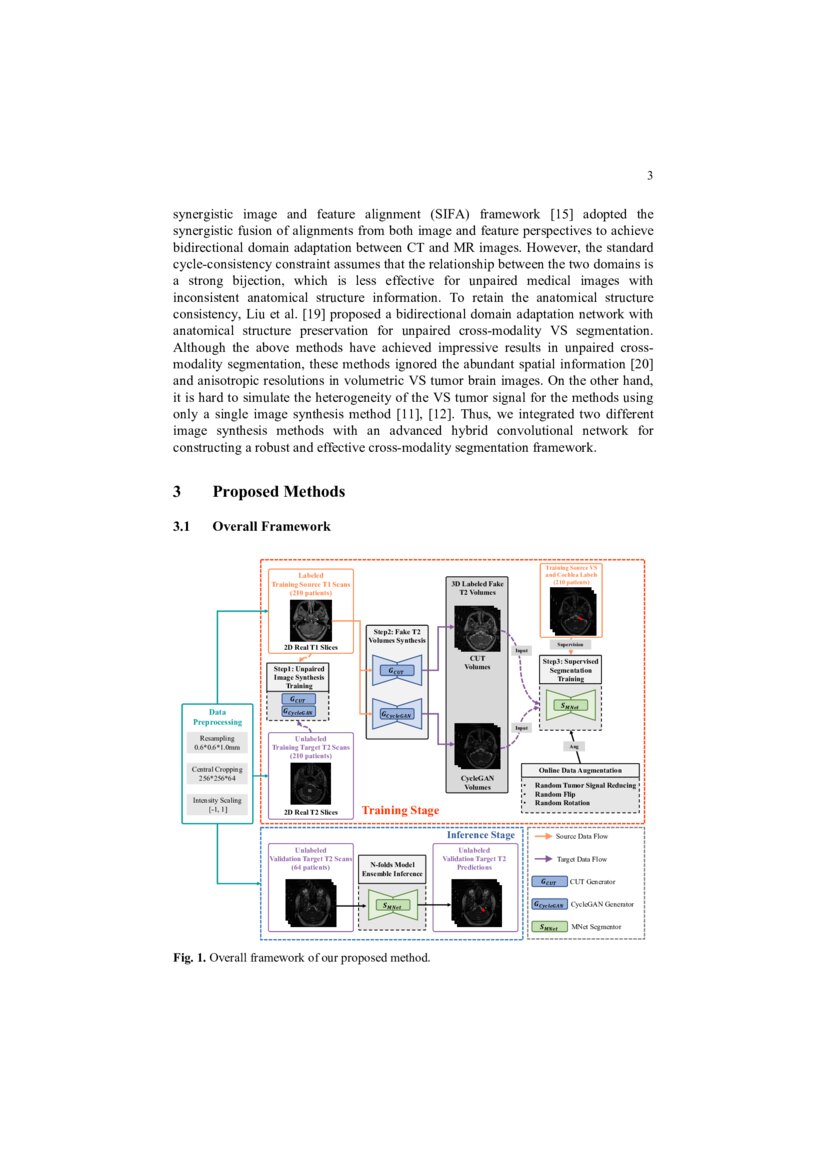 An Unpaired Cross Modality Segmentation Framework Using Data 8363