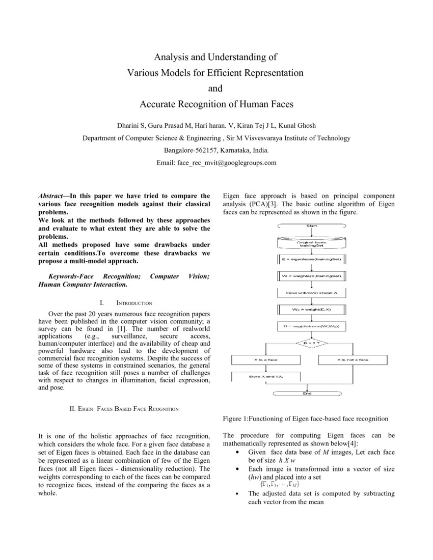 Analysis and Understanding of Various Models for Efficient ...