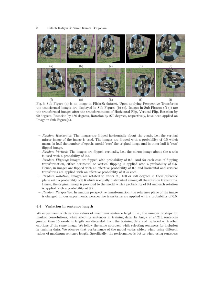 Analysis Of Convolutional Decoder For Image Caption Generation Deepai
