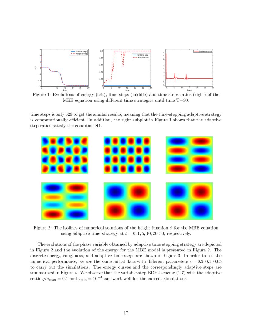 Analysis Of The Second Order Bdf Scheme With Variable Steps For The Molecular Beam Epitaxial