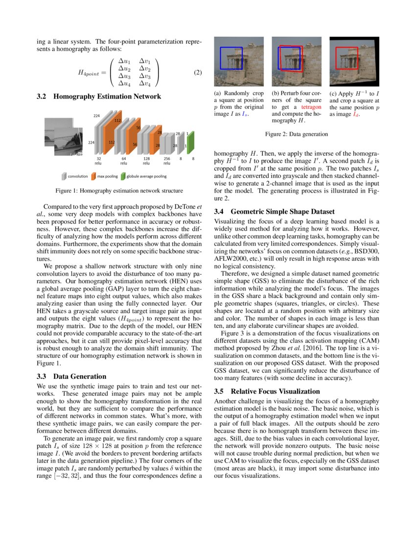 Analyzing The Domain Shift Immunity Of Deep Homography Estimation Deepai
