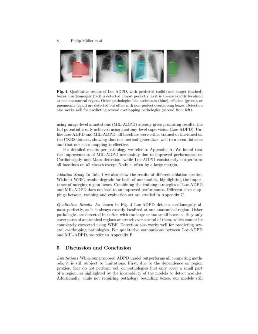 Anatomy-Driven Pathology Detection on Chest X-rays | DeepAI